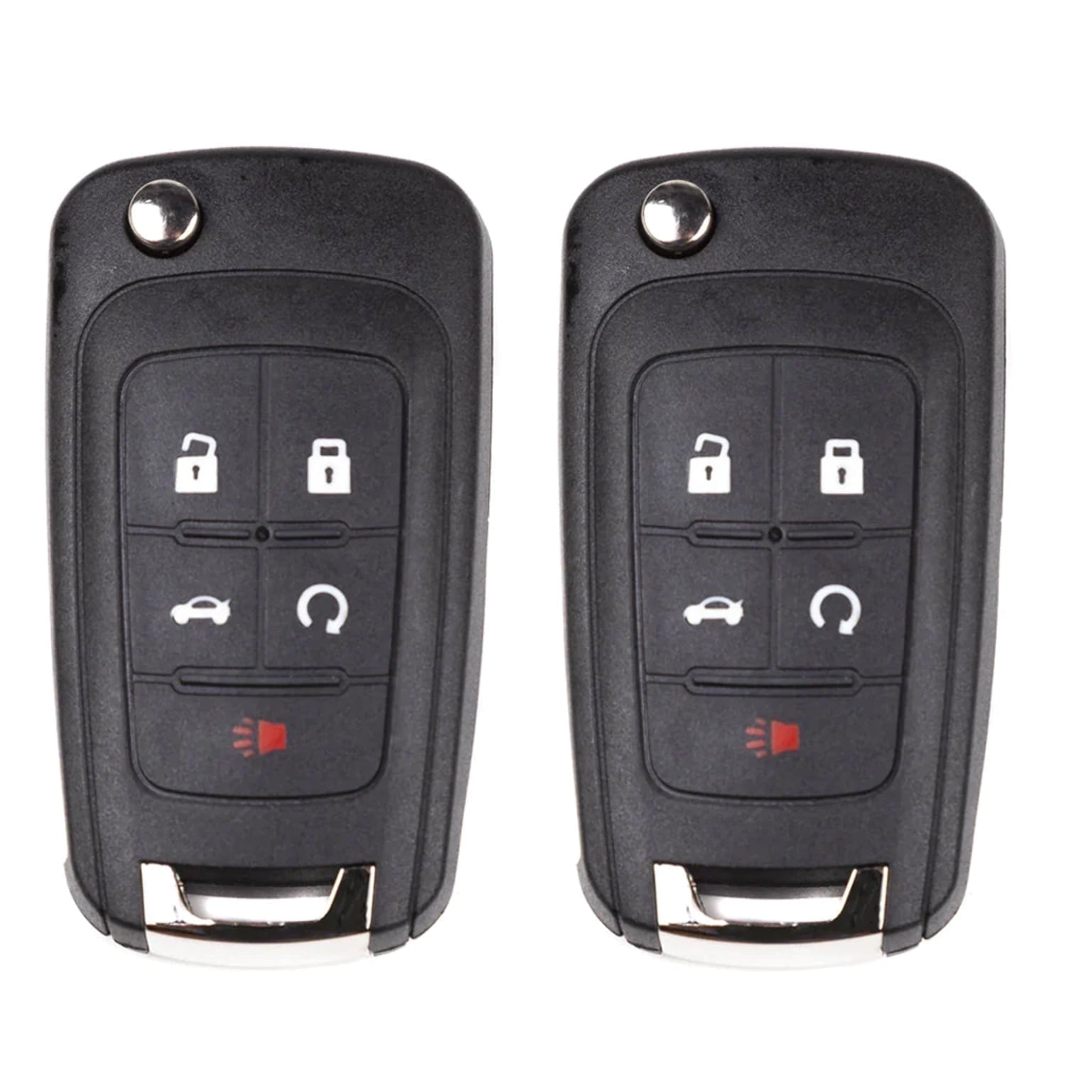 AKS KEYS Compatible with Buick Chevrolet GMC New Keyless Remote 5 ...