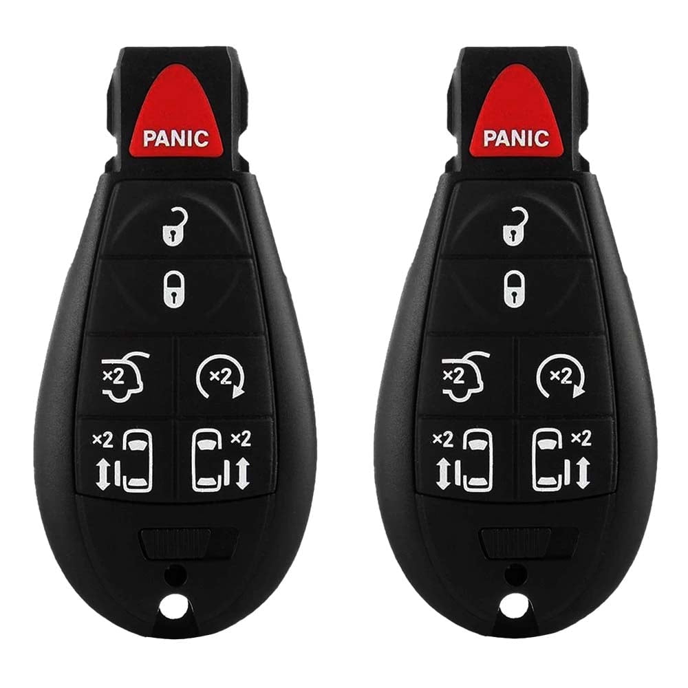 AKS KEYS New Replacement for Chrysler Fobik Keyless Remote Key 7B IYZ ...