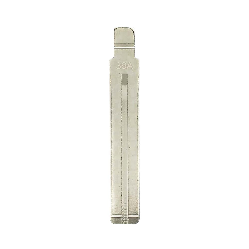AKS KEYS New Uncut Replacement Remote Flip Key Blade Insert - KK10 for ...