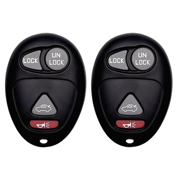 AKS KEYS Replacement Keyless Remote Fob for GM 2001 - 2007 4B FCC ...