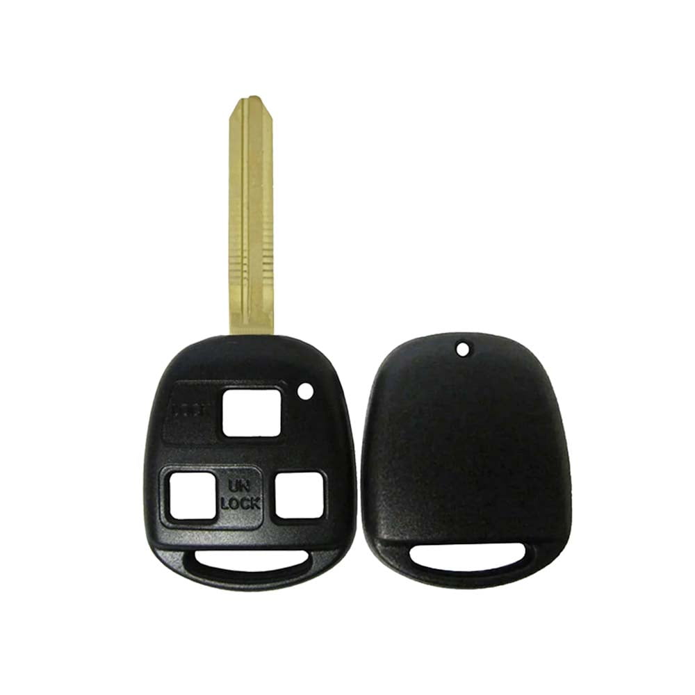 AKS KEYS Replacement for Toyota Remote Case Shell 3 Buttons - TR47 ...
