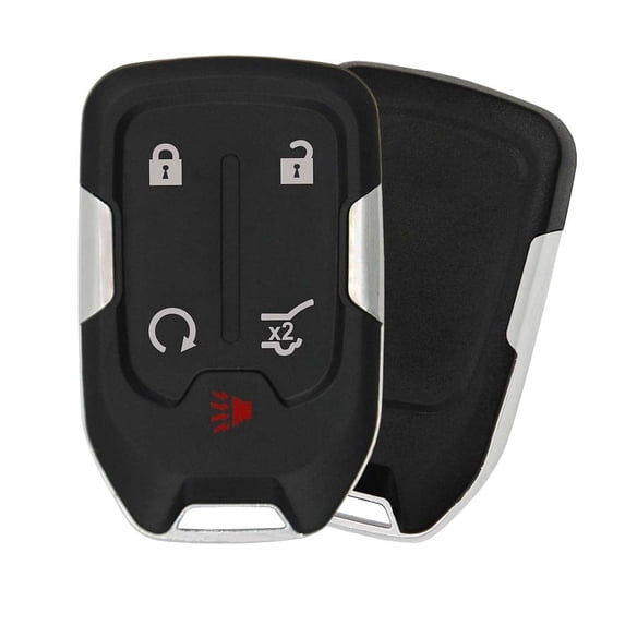 AKS KEYS Replacement for GMC Key Fob 5 Buttons That Use FCC HYQ1AA and ...