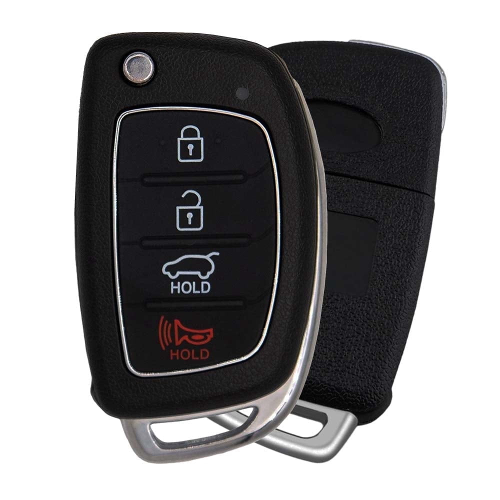 AKS KEYS Replacement for Hyundai Key Fob (4 Buttons) That Use FCC TQ8 ...