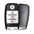AKS KEYS Replacement for Kia Smart Key 4 Buttons Fob That Uses FCC ...