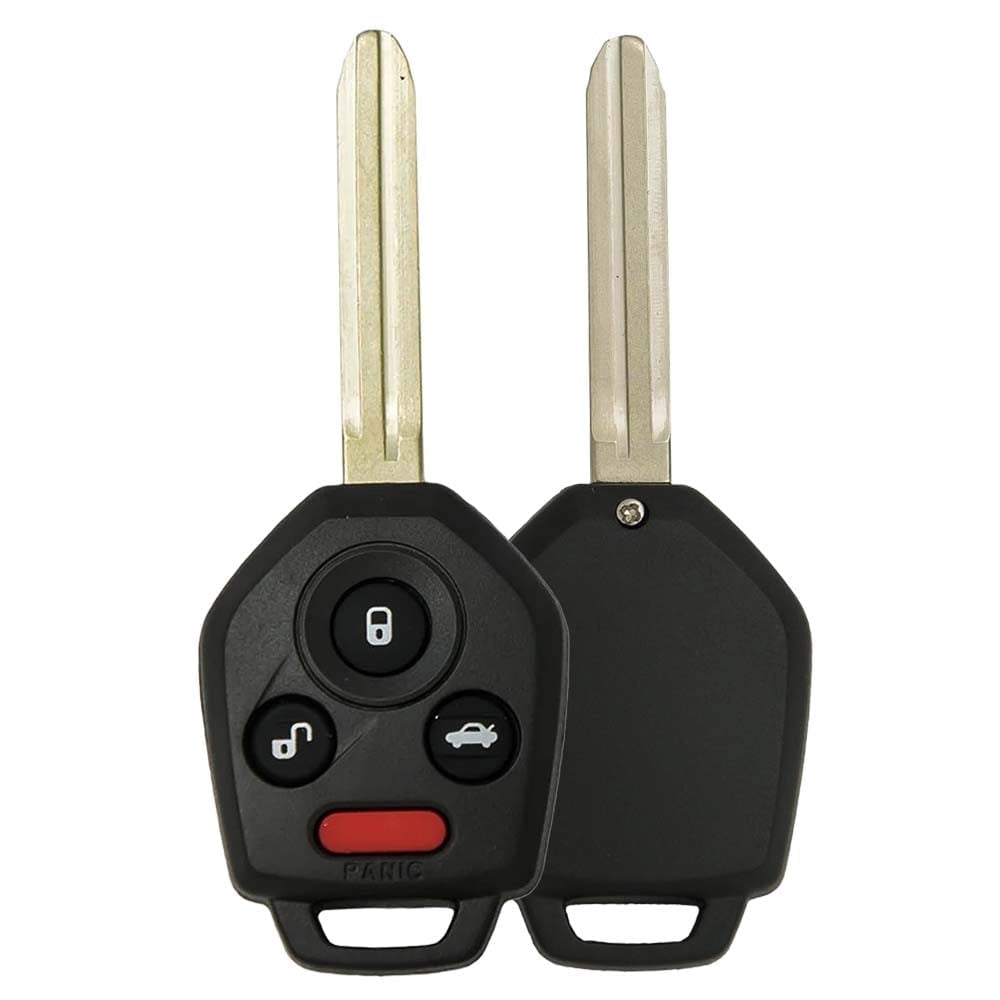 AKS KEYS Replacement for Subaru Key Fob 4 Buttons That Use FCC ...