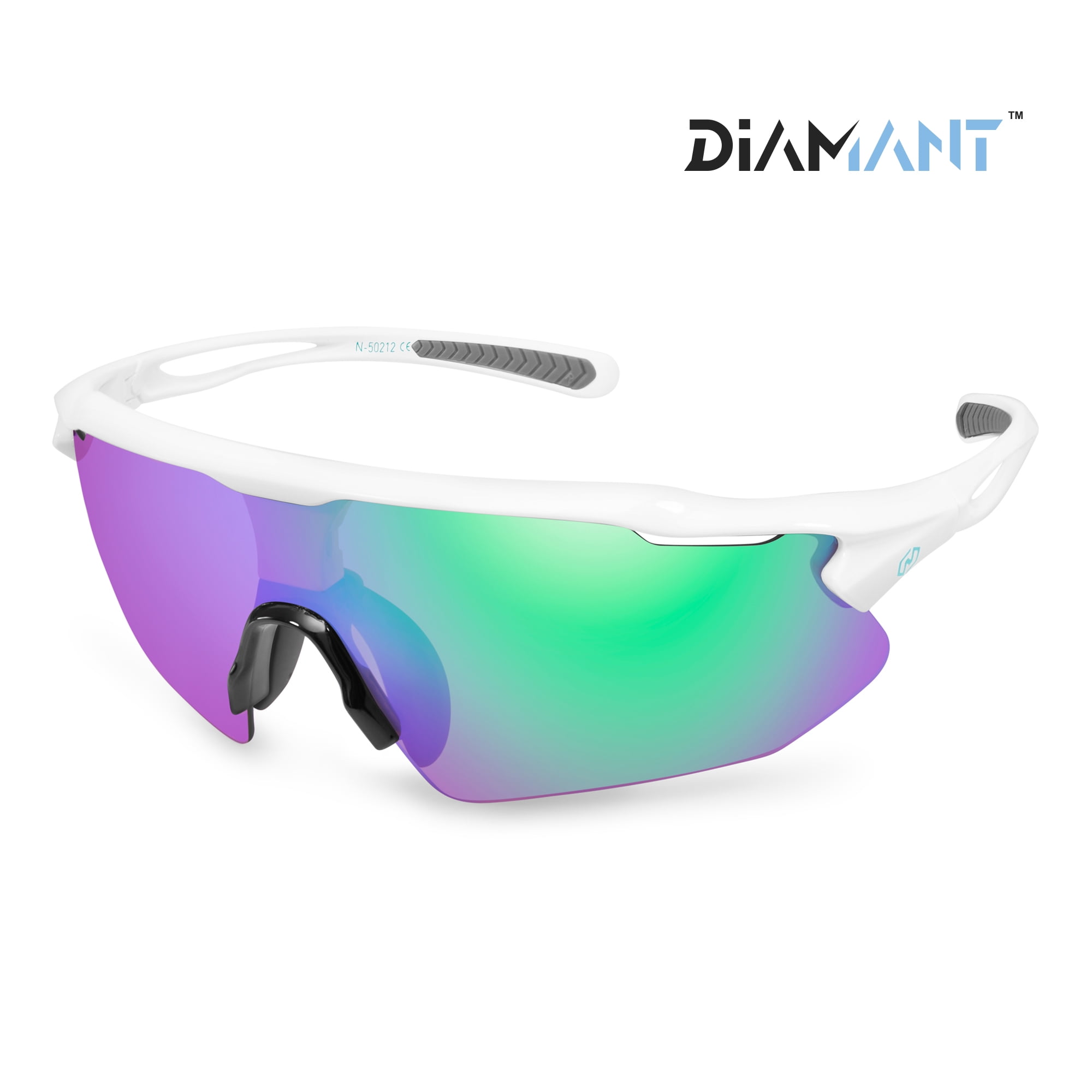 AKSEL Diamant™ Dream Green Sports Sunglasses - Golf, Baseball, Tennis ...