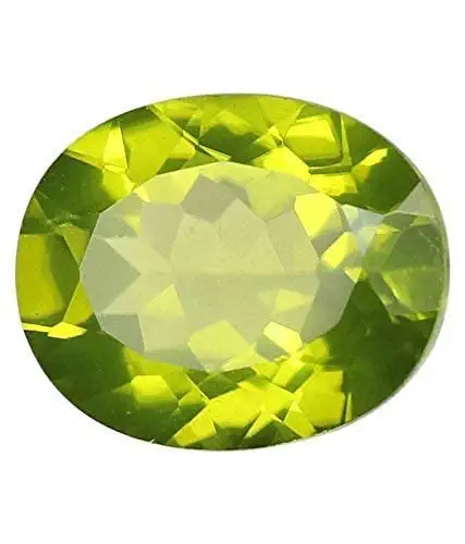 AKSHITA GEMS 9.25 Ratti 8.00 Carat Lab Certified Peridot Stone Gemstone With Lab Certificate ...