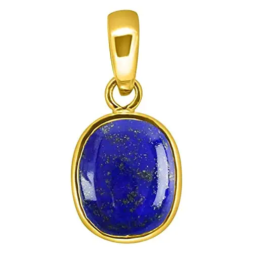 AKSHITA GEMS Lapis Lazuli Lazwart Gemstone Weight 9.00 Carat Lapis ...