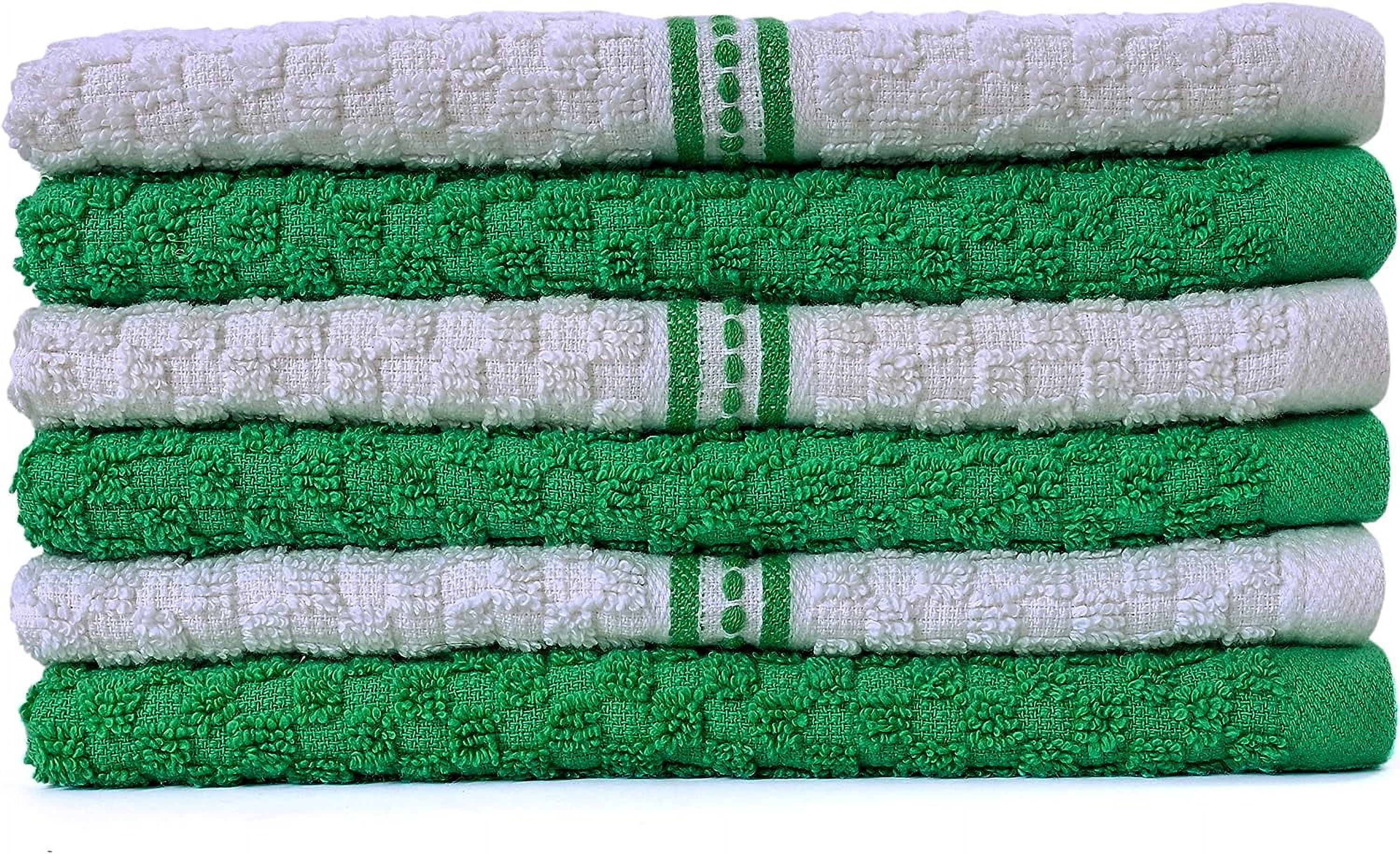 AKTI Cotton Kitchen Hand Towels (Pack of 6) 15 x 25, Dish Towels for ...