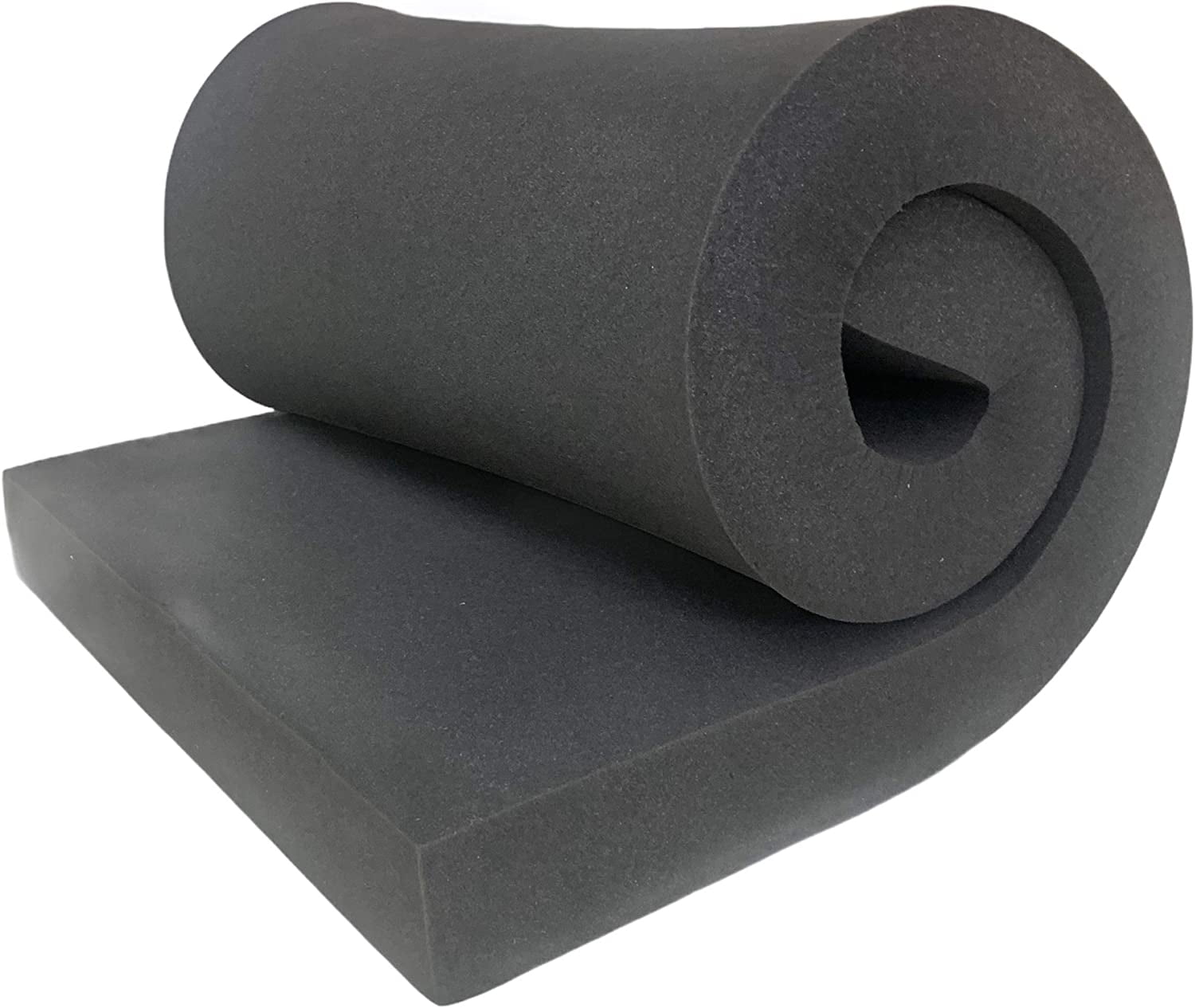 AKTRADING CO. 3" H X 30" W X 72" L CertiPUR-US Certified Rubber Foam ...