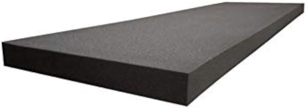 AKTRADING CO. 3" H X 30" W X 72" L CertiPUR-US Certified Rubber Foam ...