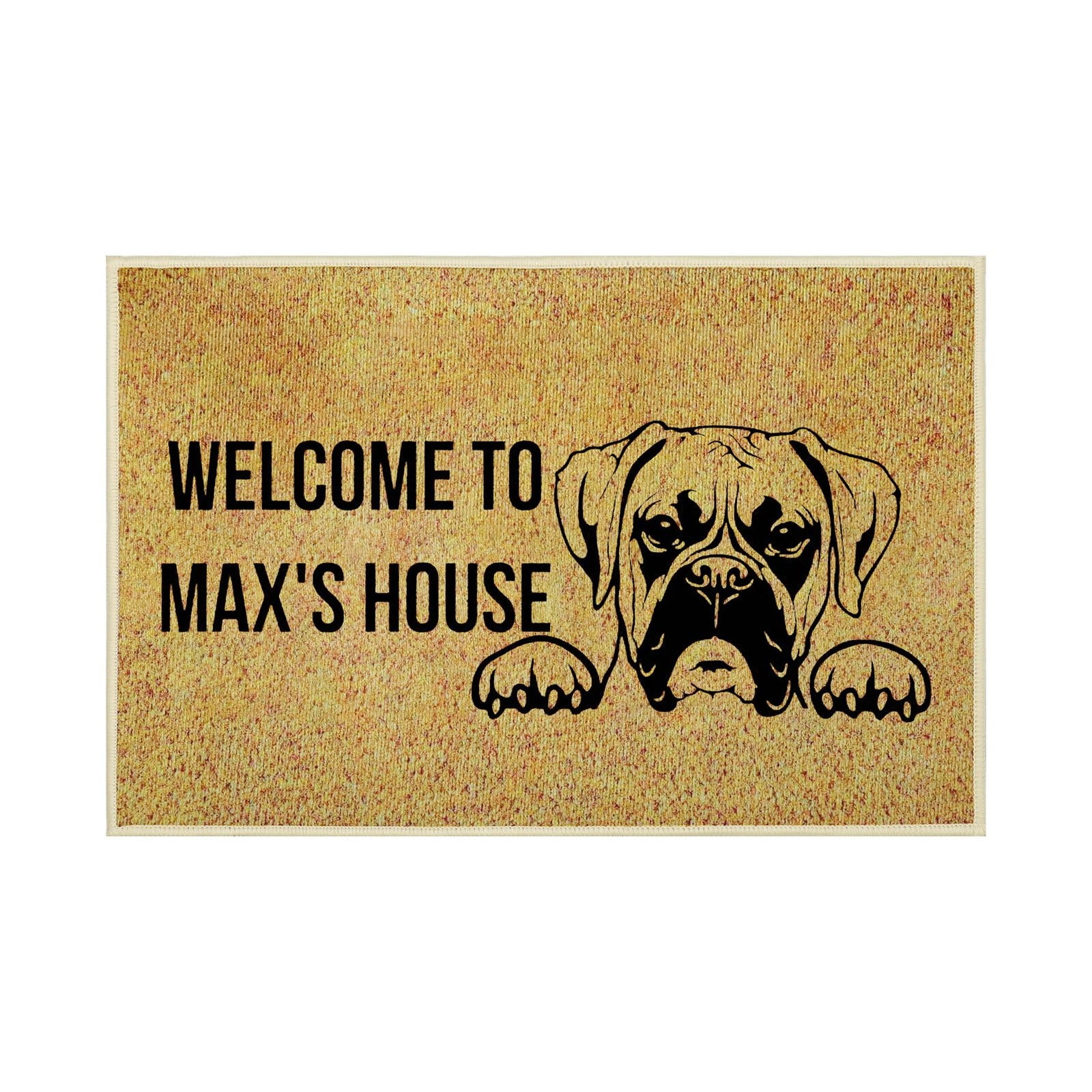 AKTUGKNM Floor Mat Funny Door Front Floor Mat Decorations Cute Door ...