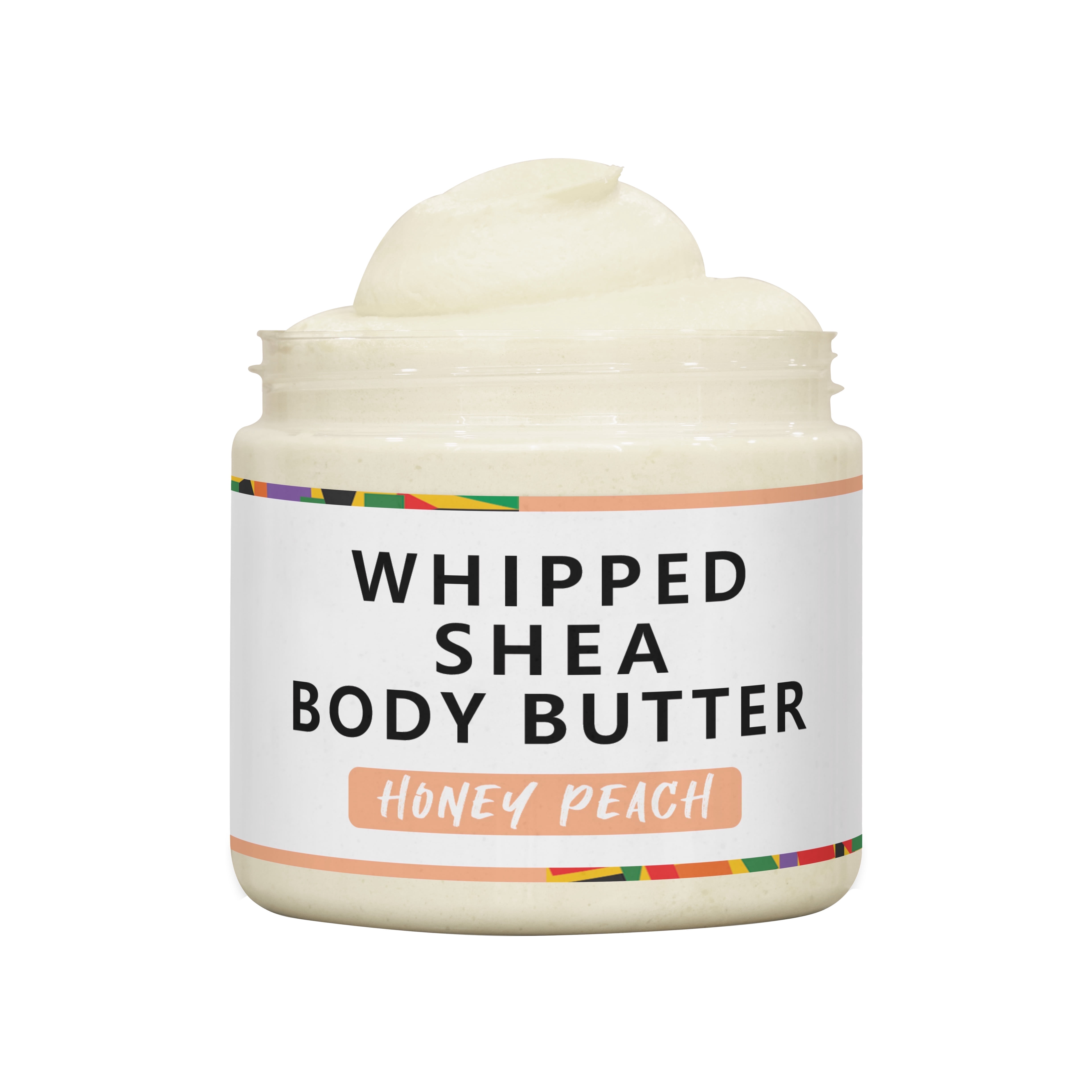 AKWAABA New Whipped Shea Body Butter (Honey Peach) - Moisturizes, Glows ...