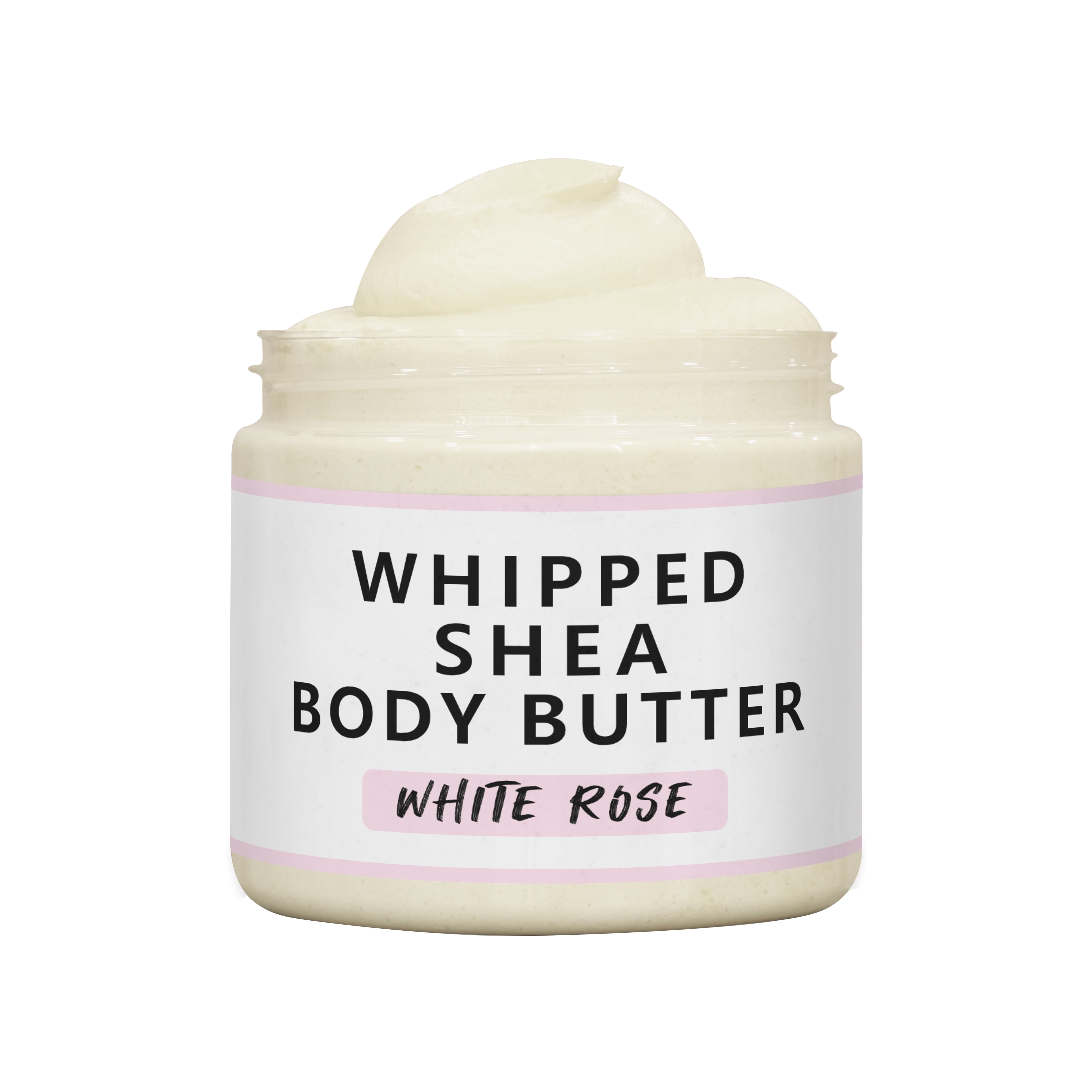 AKWAABA New Whipped Shea Body Butter (White Rose) - Moisturizes, Glows ...