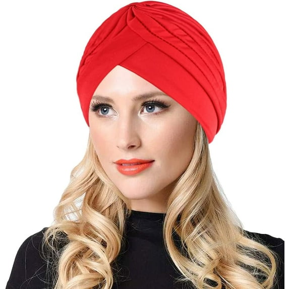 AKcxy Chemo Cap,Turban Headwear,Multi Function Headwrap and Chemo Hats ...
