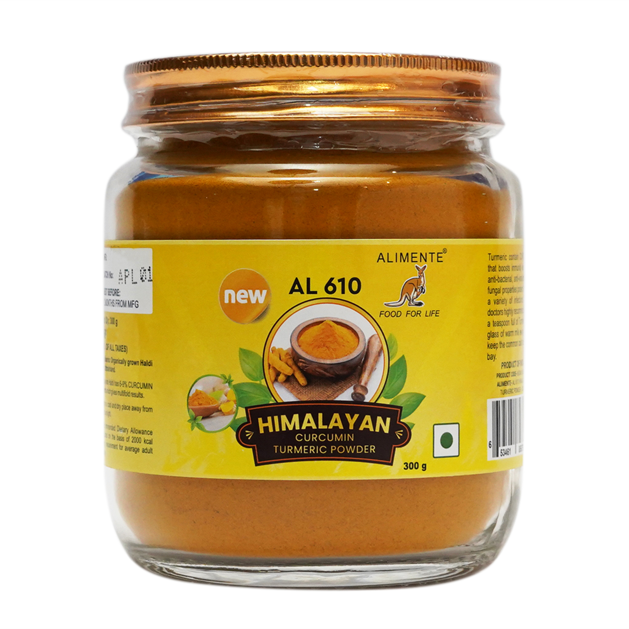 AL 610 HIMALAYAN CURCUMIN TURMERIC POWDER - Walmart.com