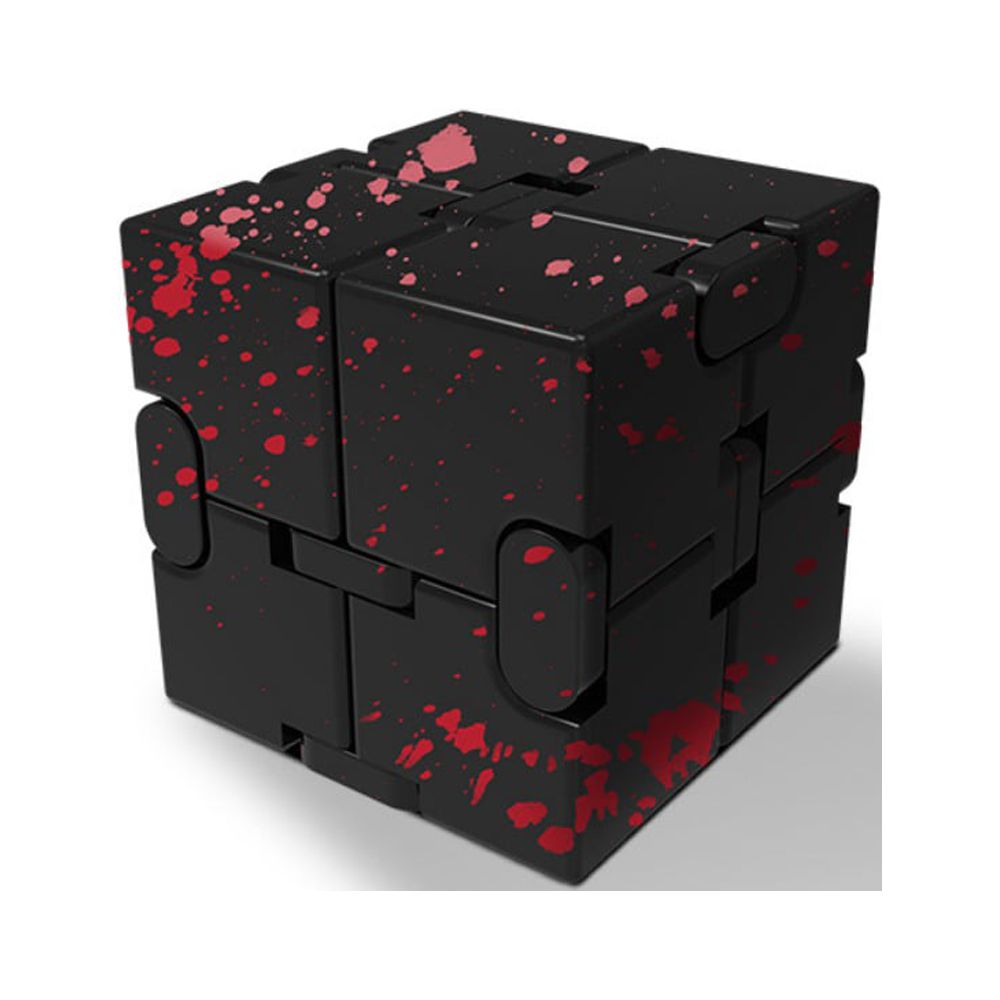 AL Alloy Metal Fidget Infinity Cube Gadgets Toys for Adults, Magic Cube ...
