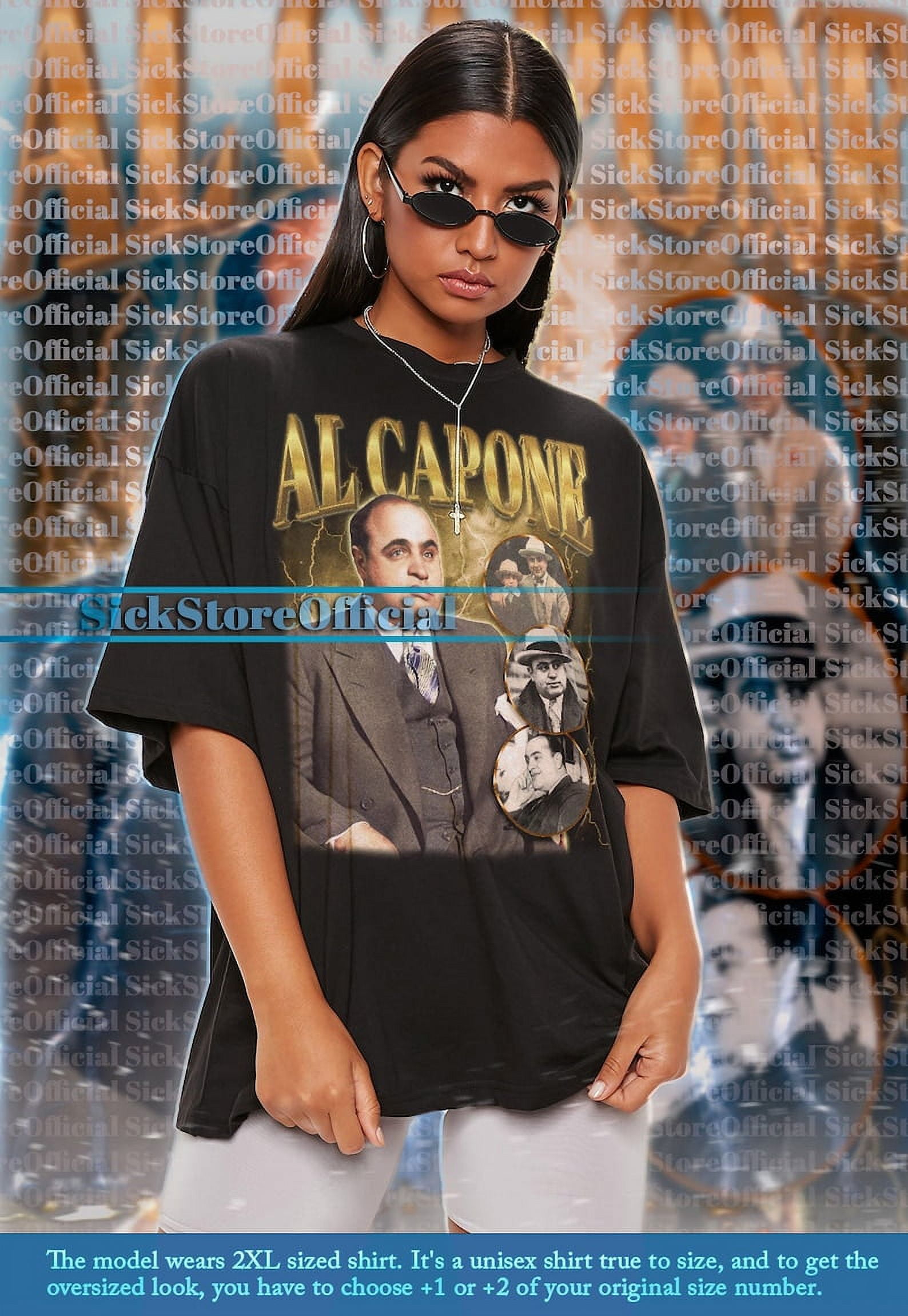 AL CAPONE Vintage Shirt, Al Capone Homage Tshirt, Al Capone Fan Tees ...