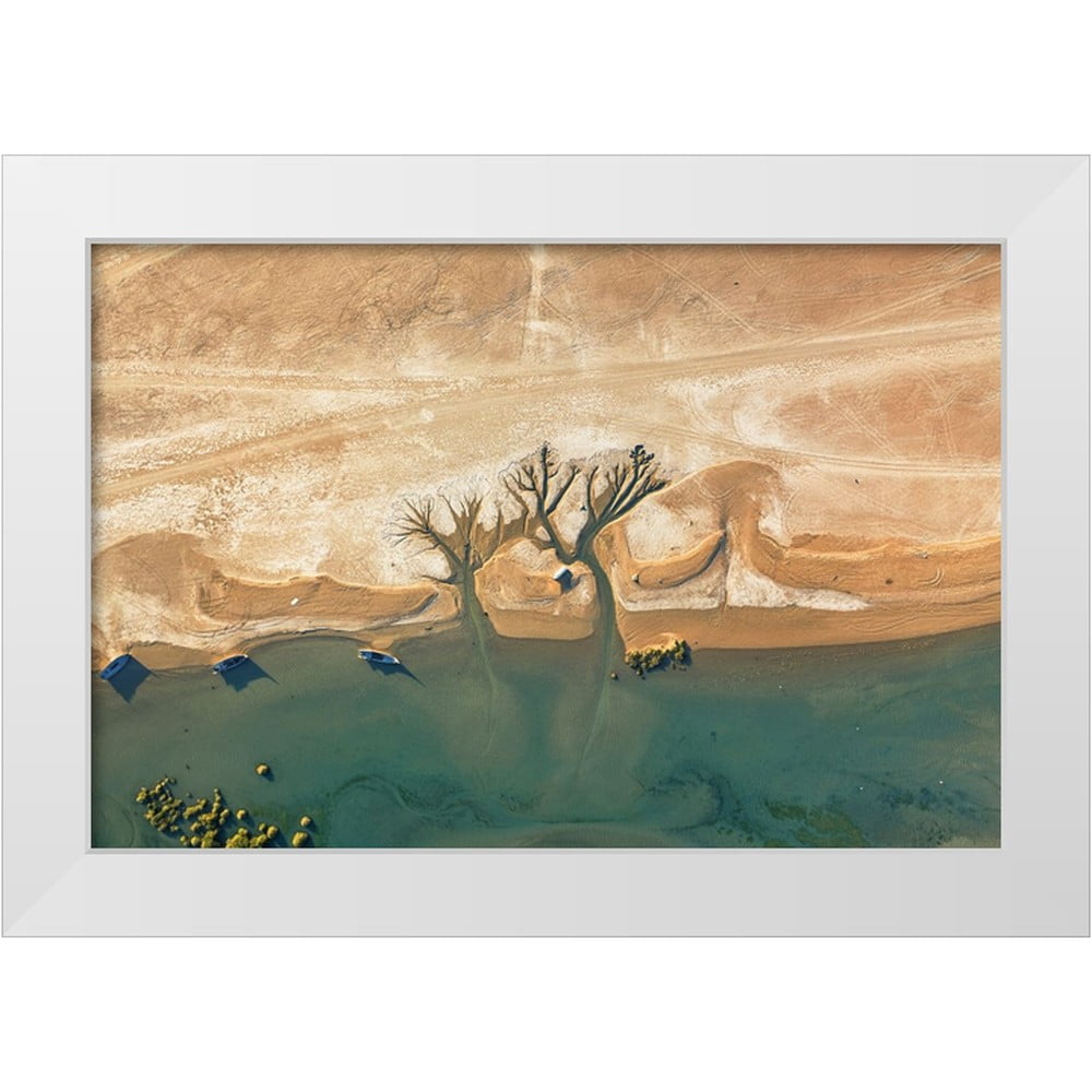 AL Farsi, Haitham 24x17 White Modern Wood Framed Museum Art Print ...