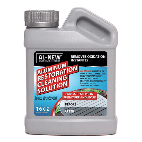 AL-NEW Aluminum Restoration Cleaning Solution | Clean & Restore Patio ...