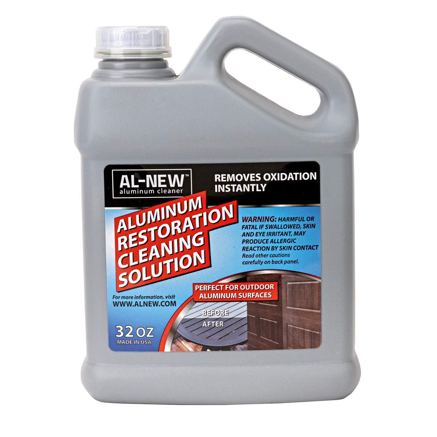 AL-NEW Aluminum Restoration Cleaning Solution | Clean & Restore Patio ...