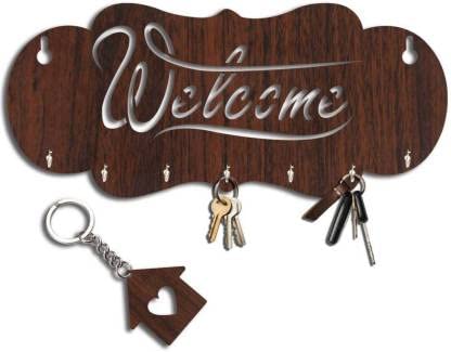 AL SHAH ENTERPRISES Sleek Key Holder for Effortless Organization Modern ...