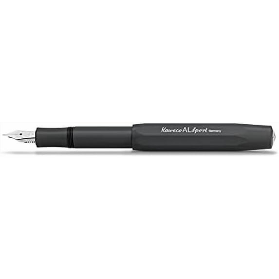 AL SPORT Fountain Pen Black I Premium Fountain Pen for Ink Cartridges I ...