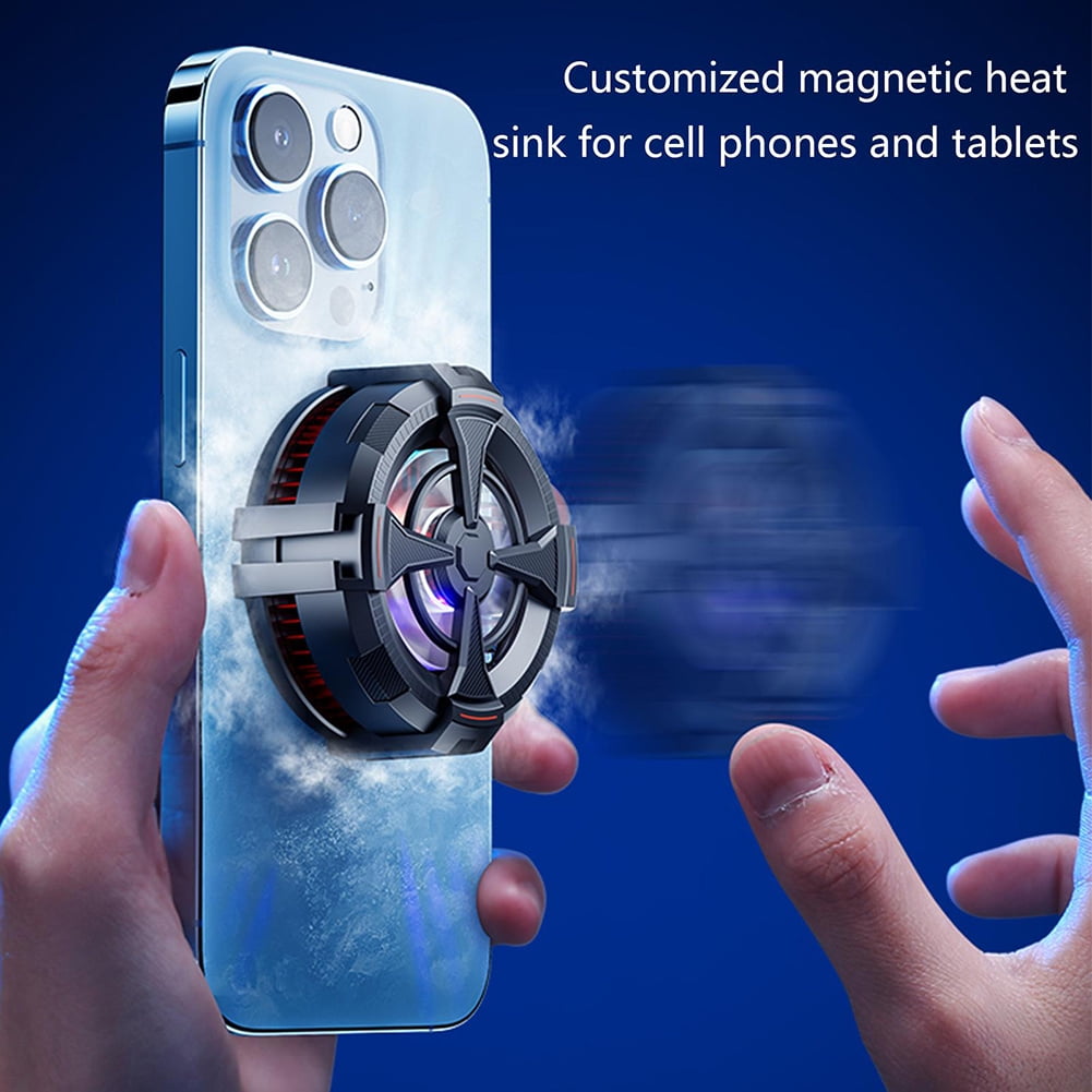 AL02 Mobile Phone Cooler Cell Phone Fast Cooling Magnetic Semiconductor ...