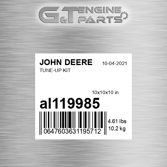 AL119985 TUNE-UP KIT fits JOHN DEERE (New OEM) - Walmart.com