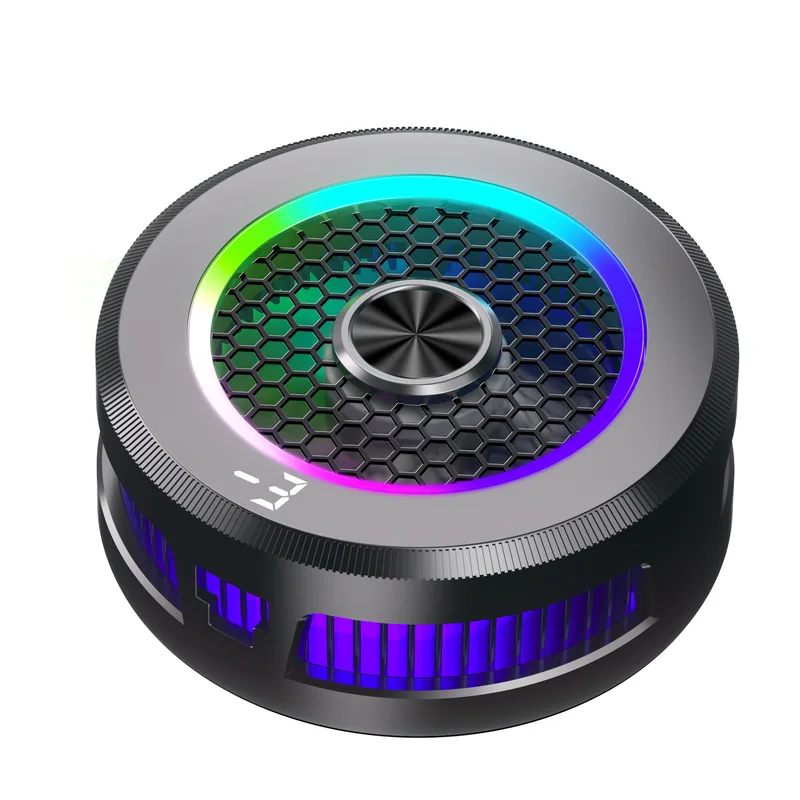 AL19 Mobile Phone Cooler Semiconductor Fast Cooling Fan Radiator Magnetic/Back Clip 2 IN 1 Cool ...