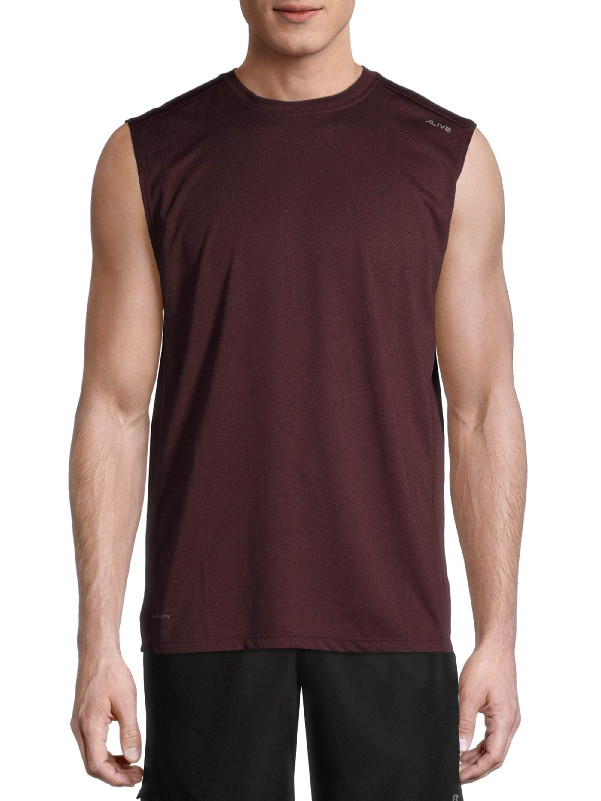 AL1VE Men's Elite Sueded Muscle Tank Top - Walmart.com
