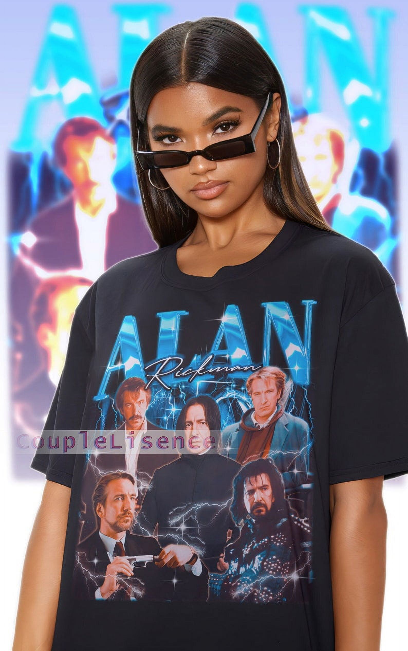 ALAN RICKMAN Vintage Shirt | Alan Rickman Homage Fan Tees | Alan ...