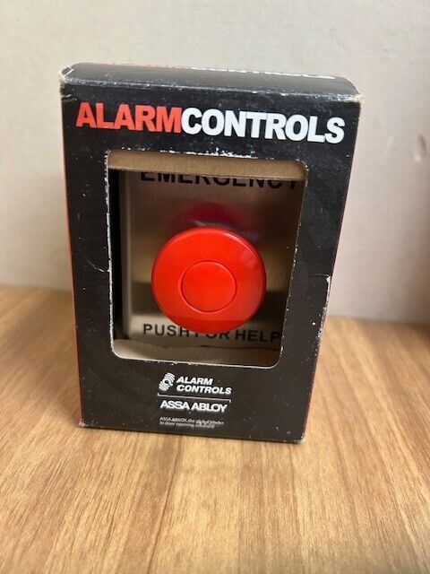 ALARM CONTROLS ASSA ABLOY PUSH FOR HELP ALARM MODEL PBL-1 - Walmart.com