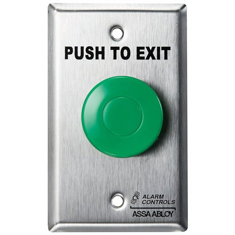ALARM CONTROLS TS-14 Push Button,5 in. H,w/Pneumatic Switch - Walmart.com