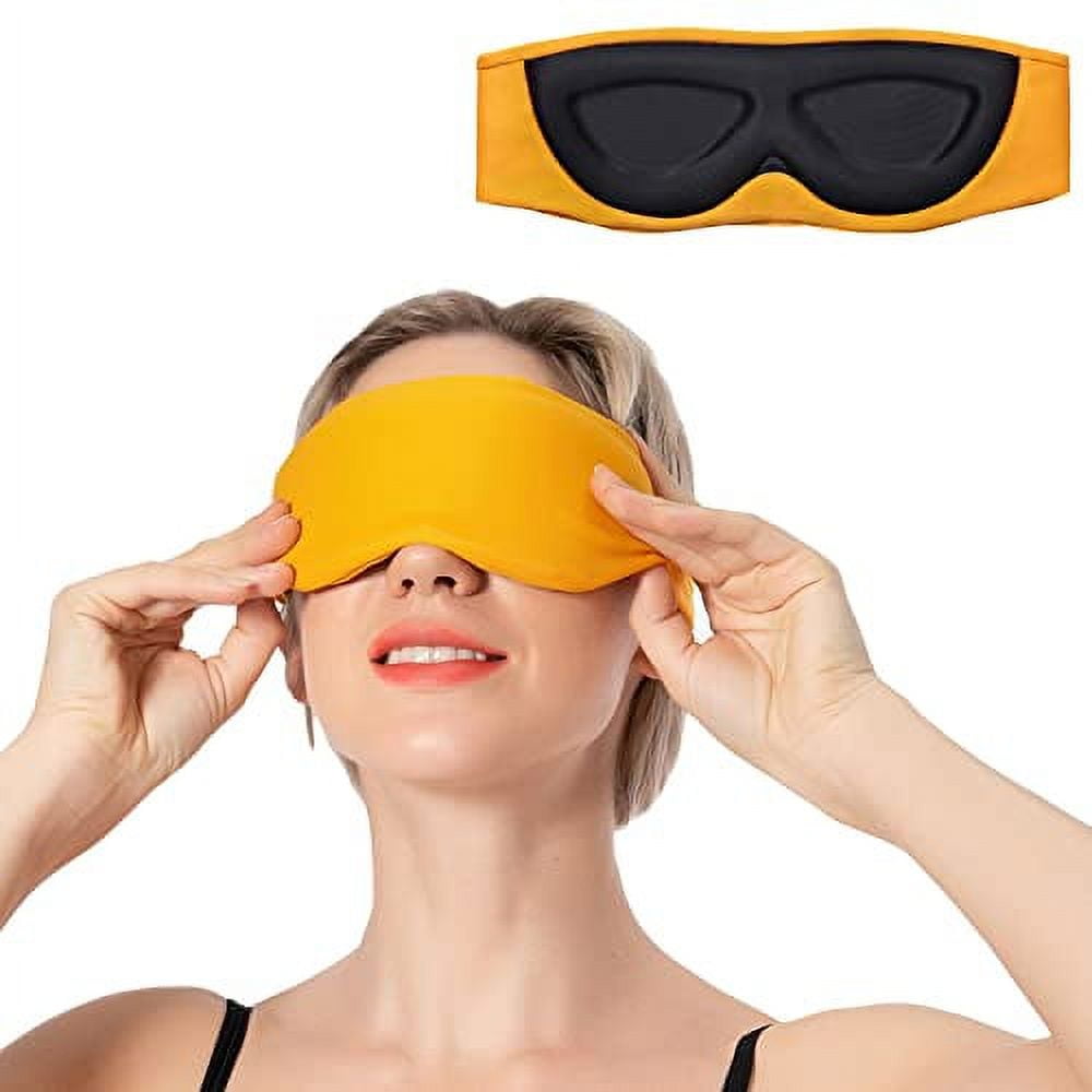 ALASKA BEAR Sleep Mask Headband Design for All Side Sleepers, Silky ...