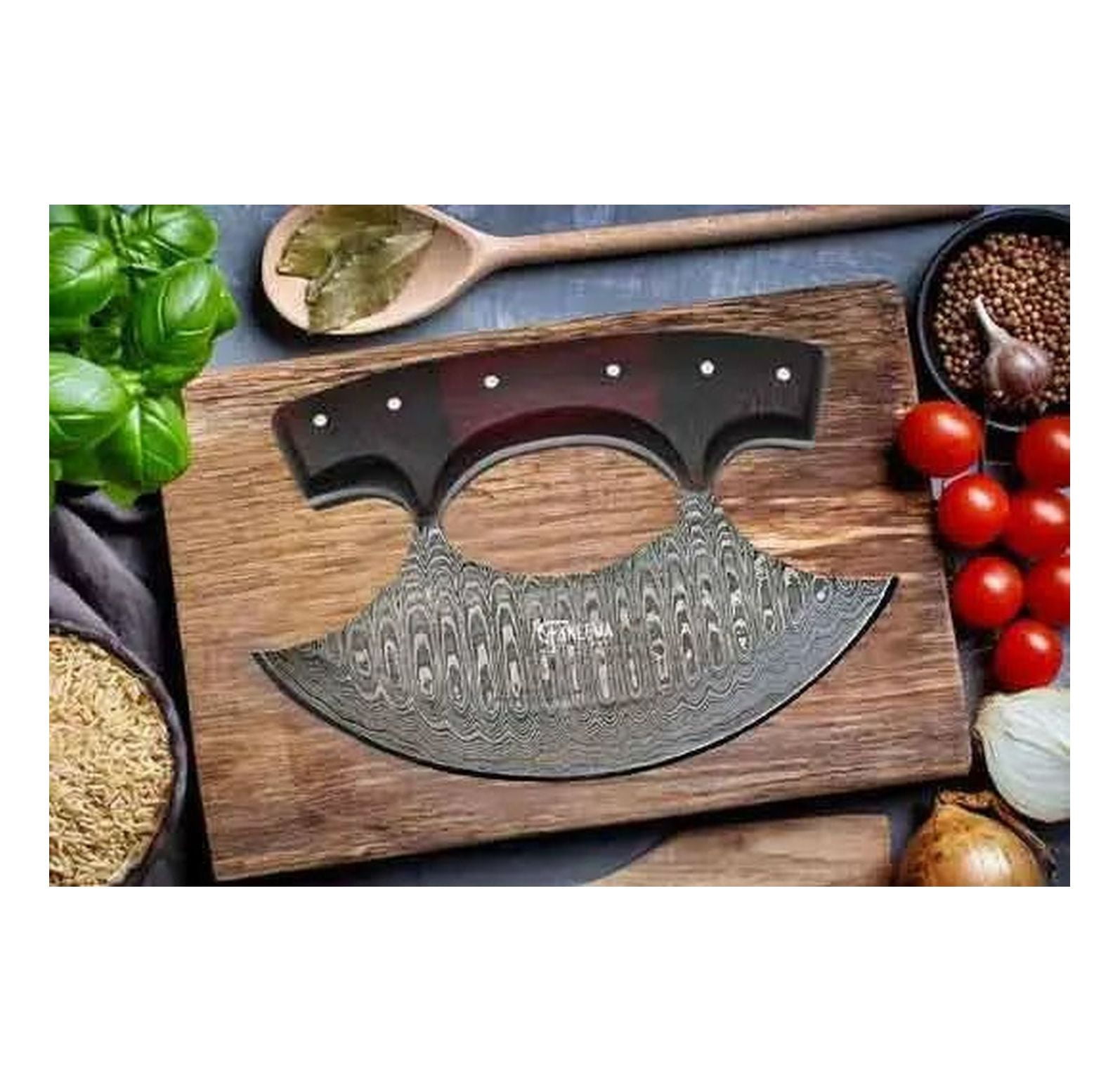 ALASKAN ULU | Damascus Knife | Traditional | Versatile | Beautiful ...