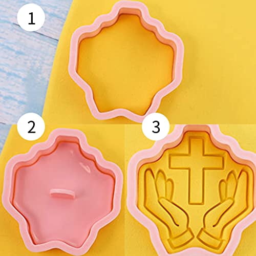 ALASSE 5 Holy Communion Cookie Set | 8-Piece Christian Style Chalice ...