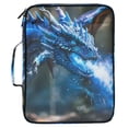 ALAZA A Dragon with Flames Pattern Expanding Accordion File Folder 3 ...