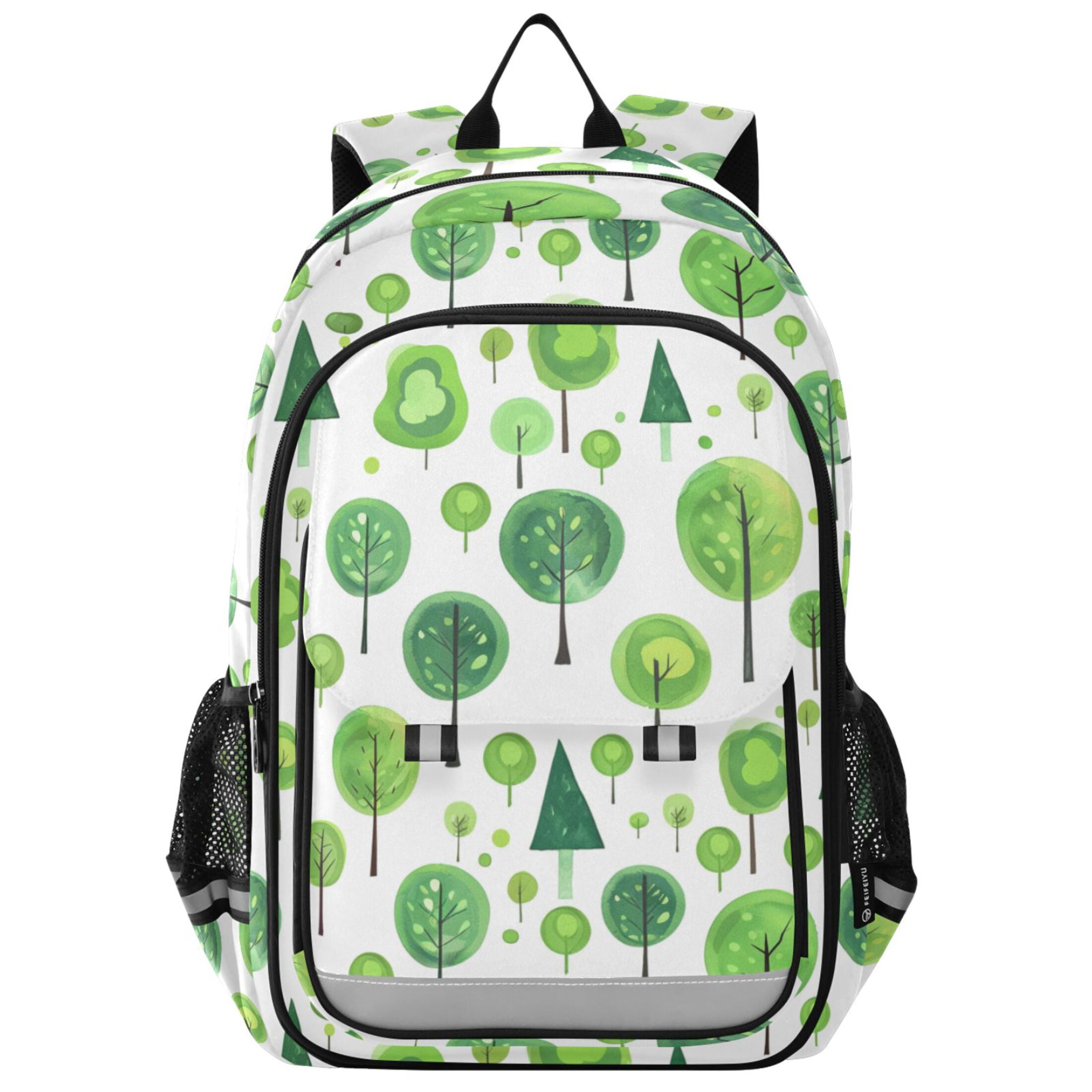 ALAZA Abstract Cute Trees Laptop Backpack Purse Travel Bag Casual ...