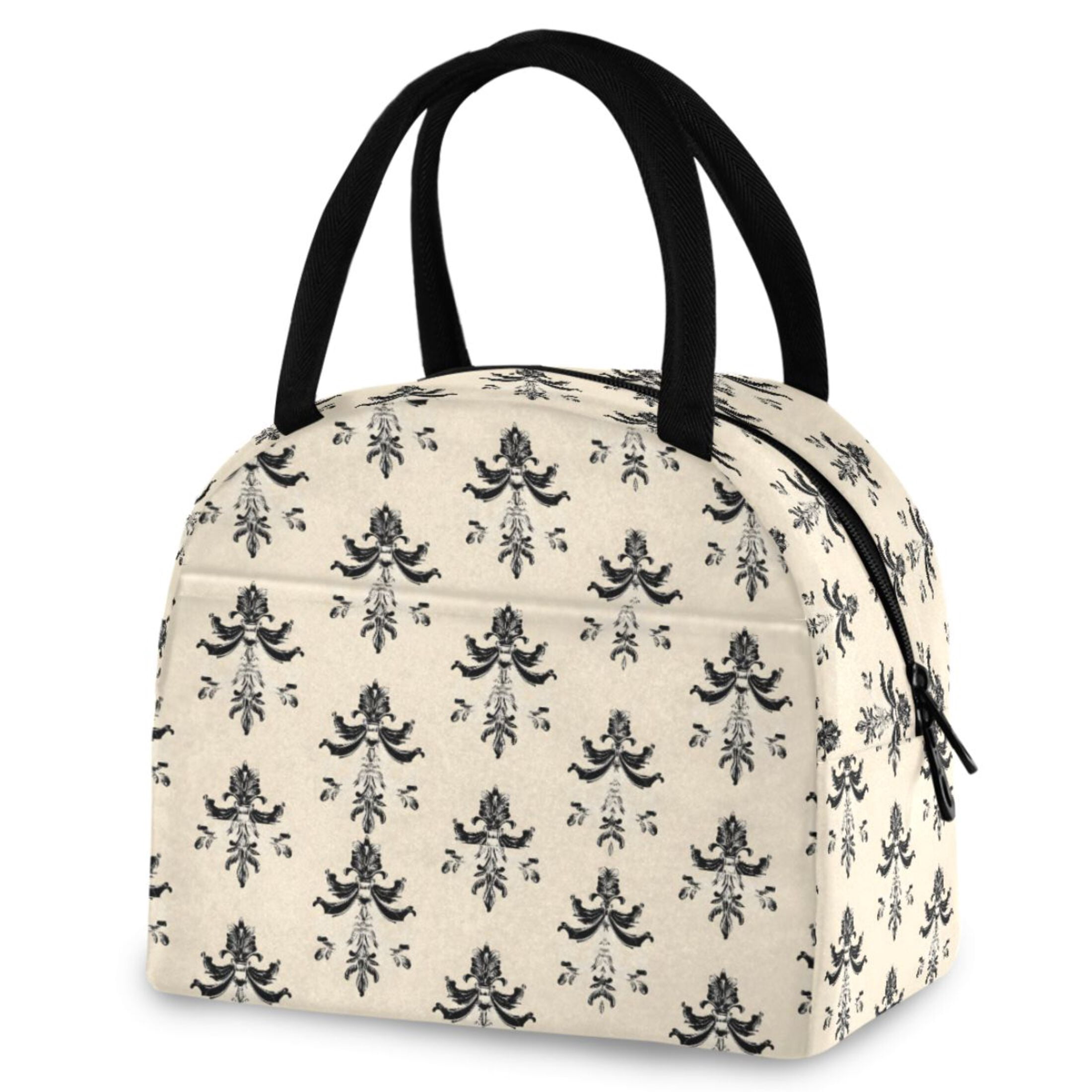 ALAZA Abstract Pattern Insulated Lunch Box Reusable Cooler Tote Bag ...
