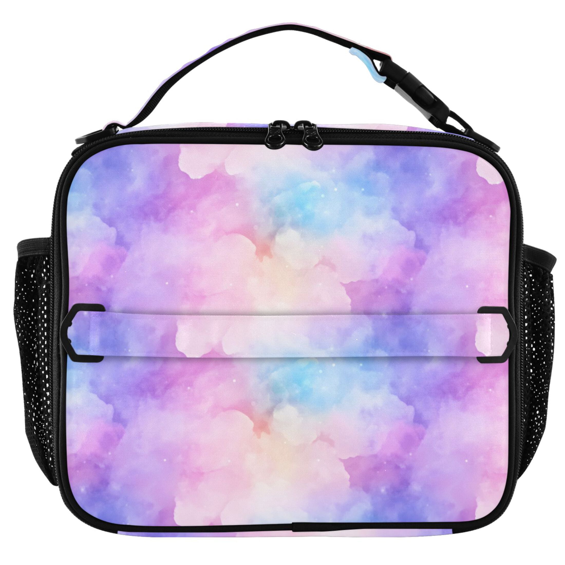 ALAZA Abstract Watercolor Tie Dye-a1 Insulated Lunch Box Lunch Bag ...