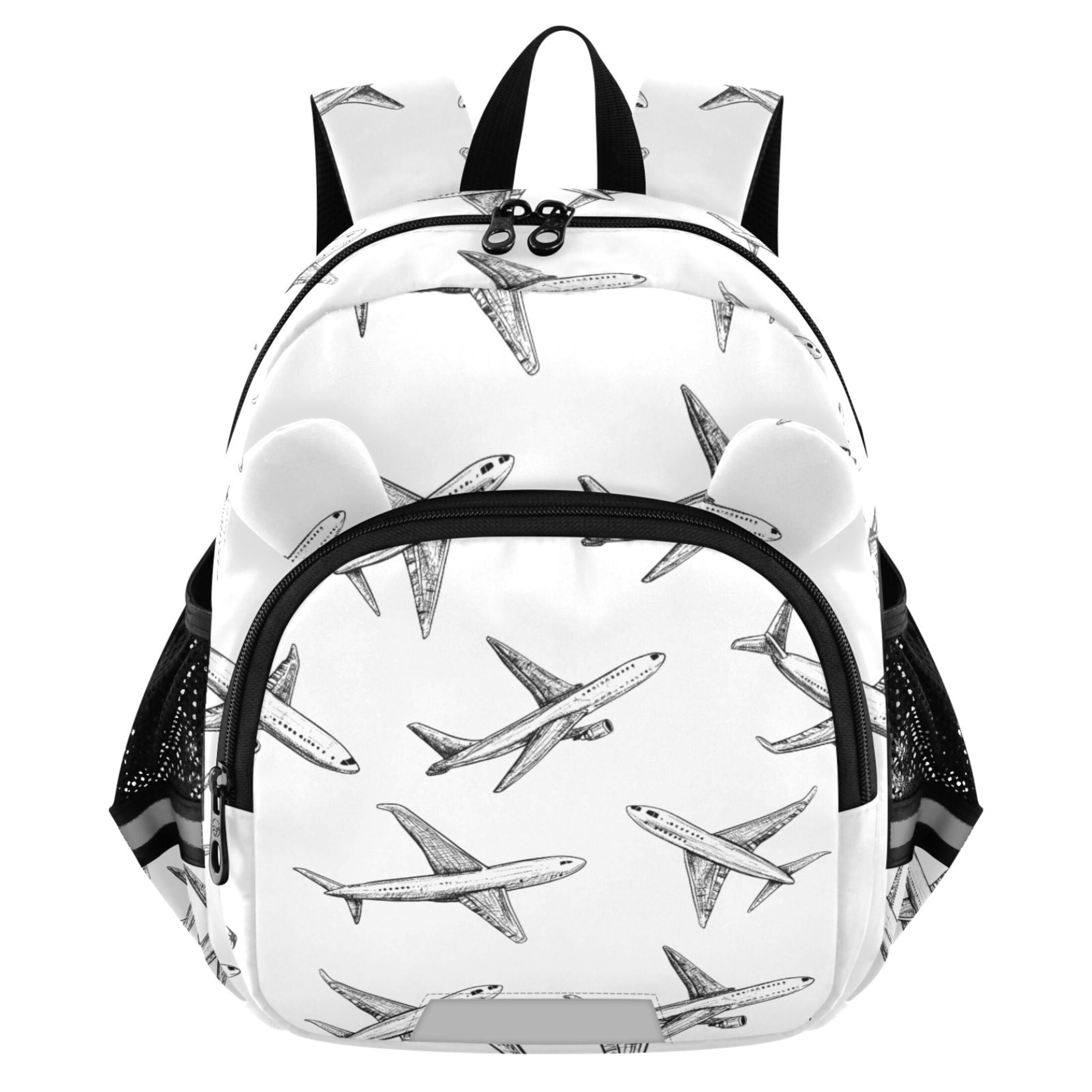 ALAZA Airplane Retro Mini Backpack School Bookbag Age 3-7 Small ...