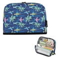 ALAZA Airplanes Palm Trees Pencil Case Pen Pouch Bag Large Capacity ...