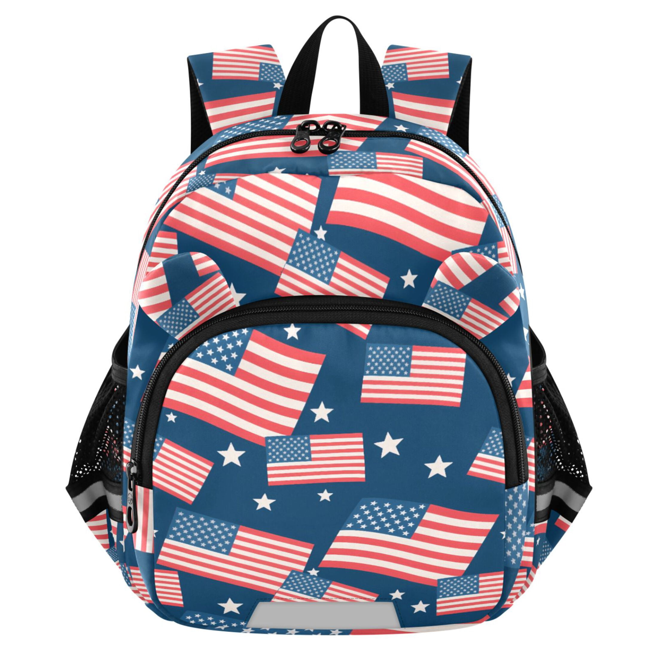 ALAZA American Flag Stars-s1 Mini Backpack School Bookbag Age 3-7 ...