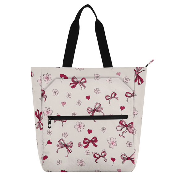 ALAZA Art Bows Hearts School Book Bag Kids Tote Bags Handbag - Walmart.com
