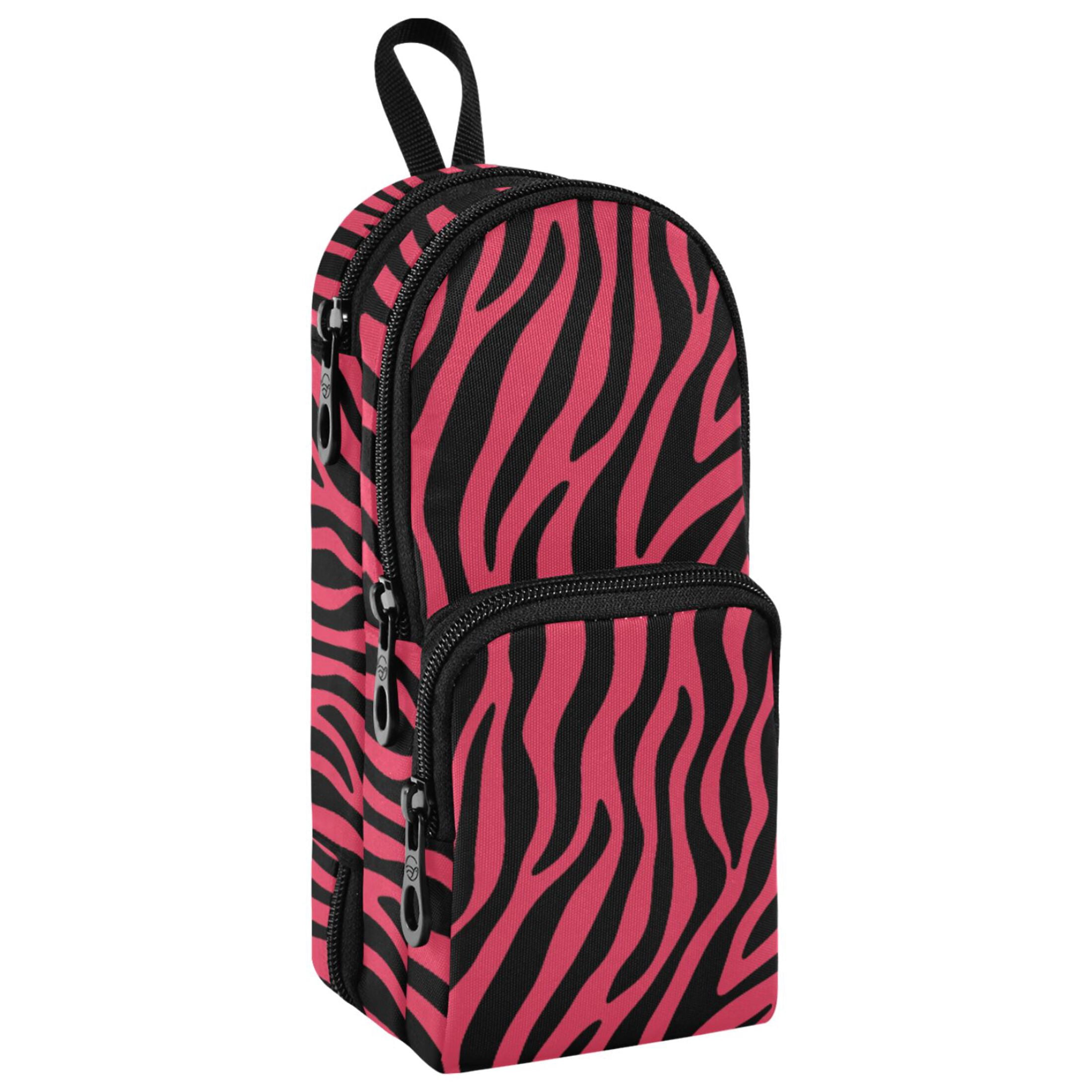 ALAZA Art Zebras Print-2 Pencil Case Pen Pouch Stationery Organizer Bag ...