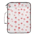 ALAZA Artistic Flowers Pattern Expanding Accordion File Folder 3 Ring ...