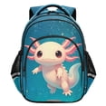 ALAZA Axolotl Underwater School Backpack Elementary Bag Student Bookbag ...