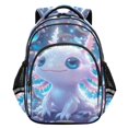 ALAZA Axolotl under Sea School Backpack Elementary Bag Student Bookbag ...