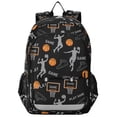 ALAZA Basketball Player School Laptop Backpack Travel Bag Casual ...